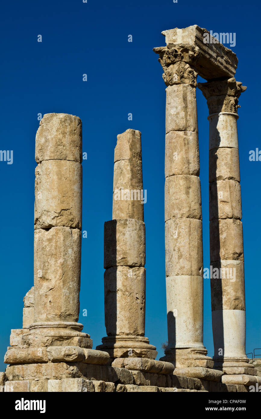 Citadel Hill Roman Ruins, Amman, Jordan Stock Photo - Alamy