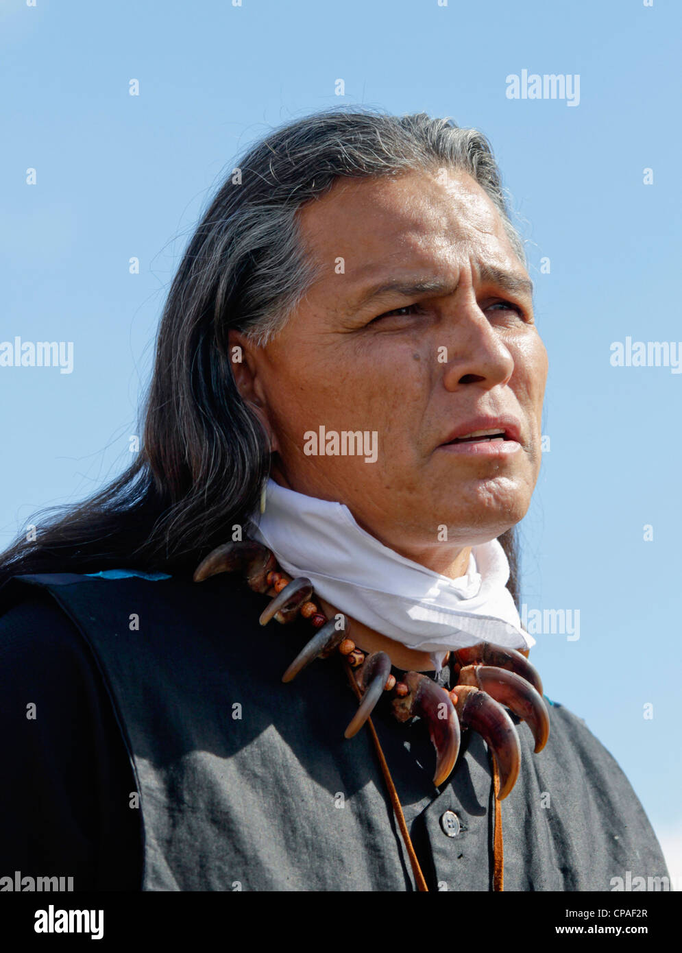 USA, Arizona, Scottsdale. Red Mountain Eagle powwow held at the Salt ...