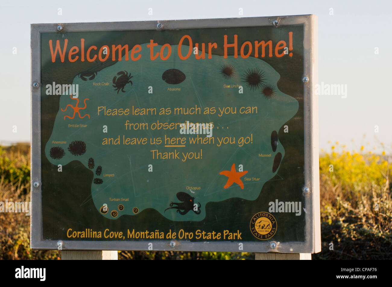 Park interpretive sign hi-res stock photography and images - Alamy