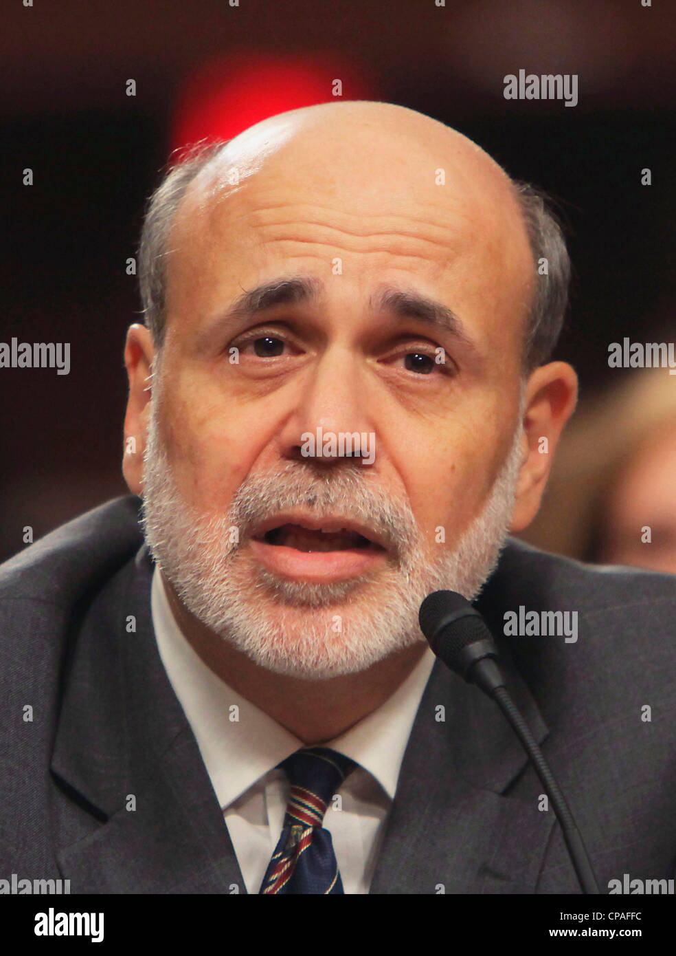 Federal reserve chairman ben bernanke hi-res stock photography and ...