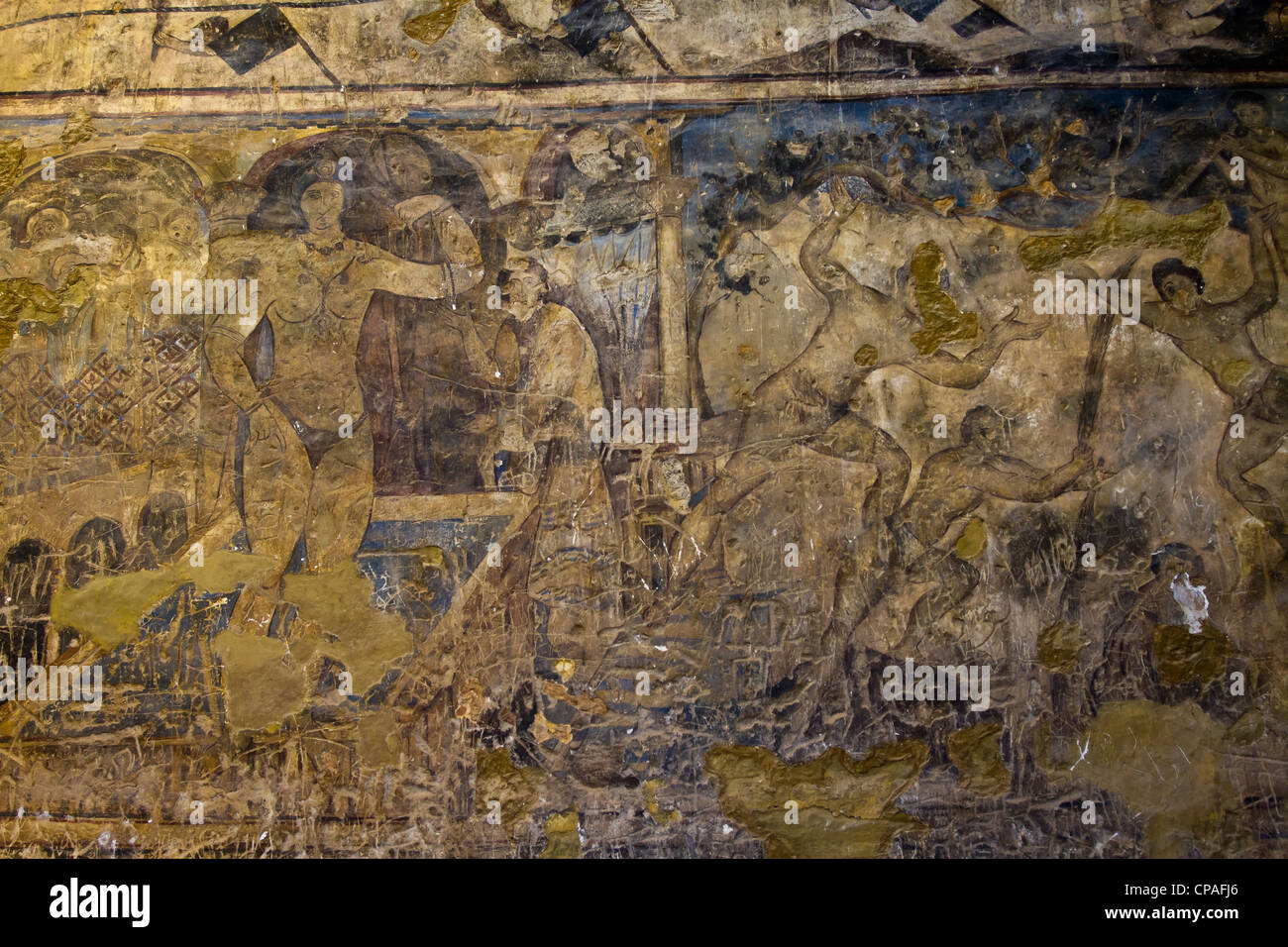 Quseir Amra Desert Castle, Jordan Stock Photo - Alamy