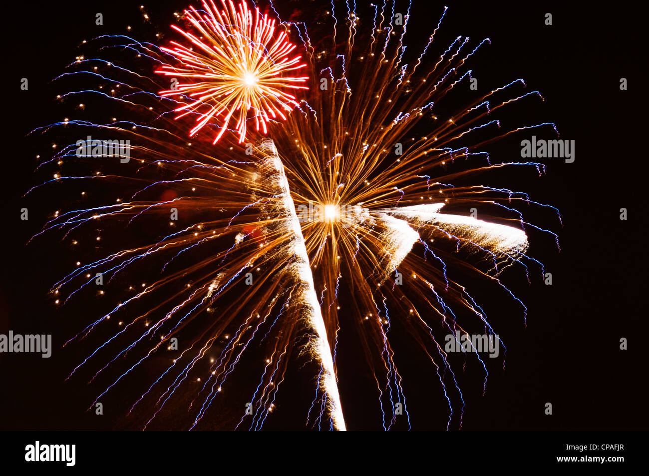 First firework display hi-res stock photography and images - Alamy
