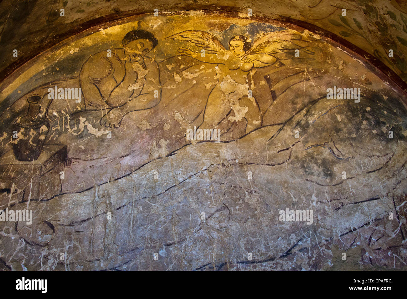 Quseir Amra Desert Castle, Jordan Stock Photo - Alamy
