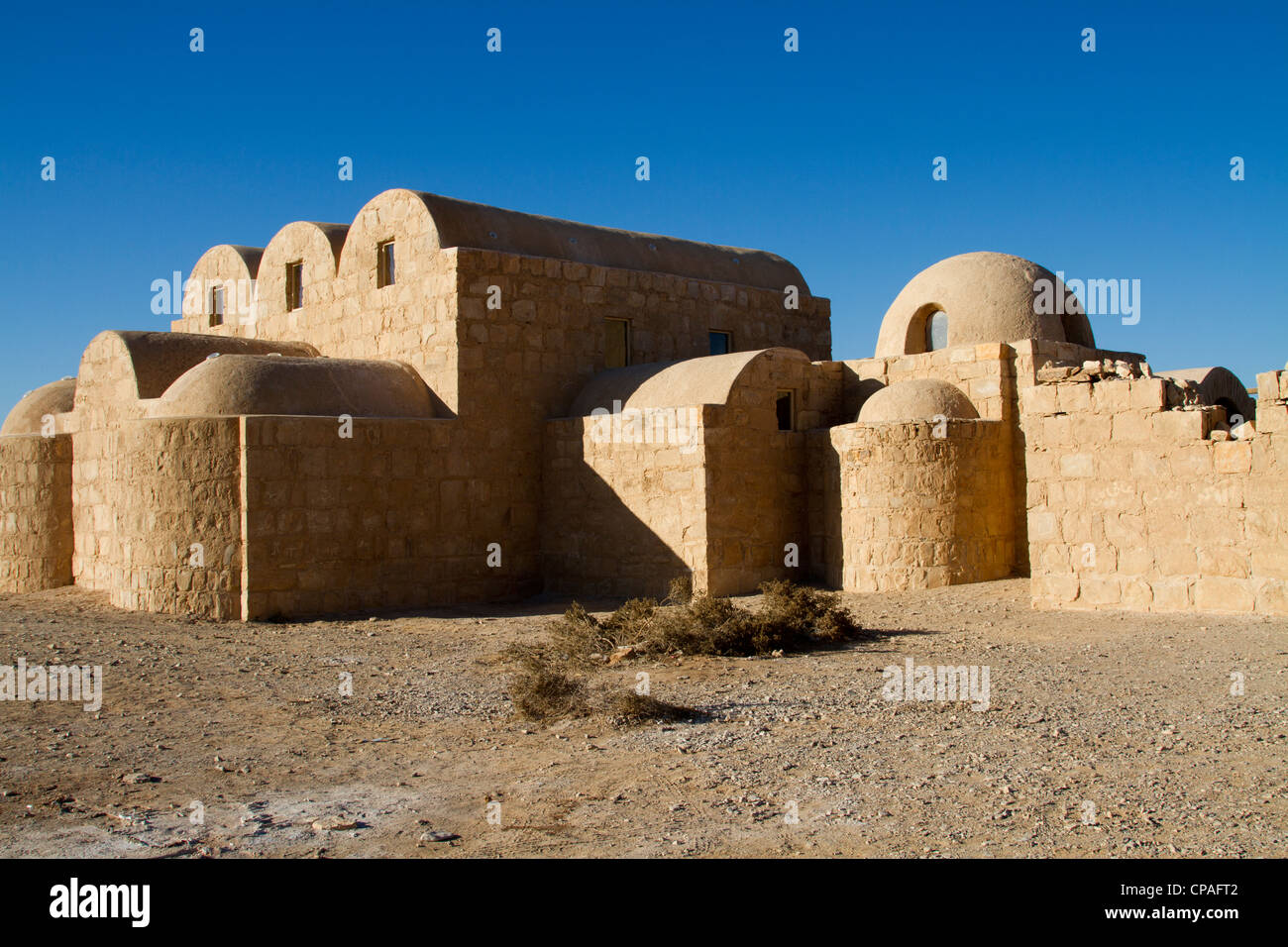Quseir Amra Desert Castle, Jordan Stock Photo - Alamy