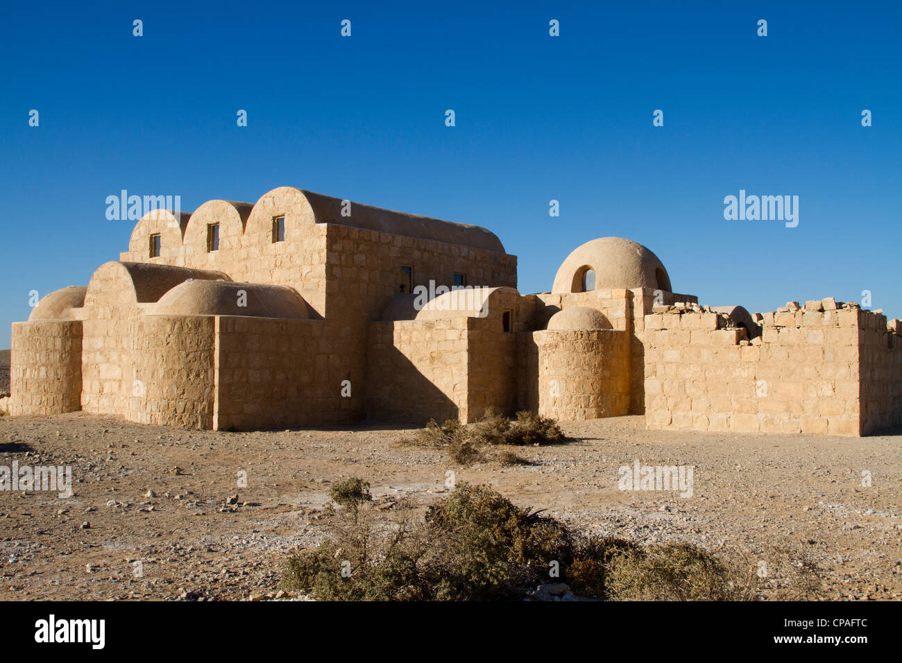 Quseir Amra Desert Castle, Jordan Stock Photo - Alamy