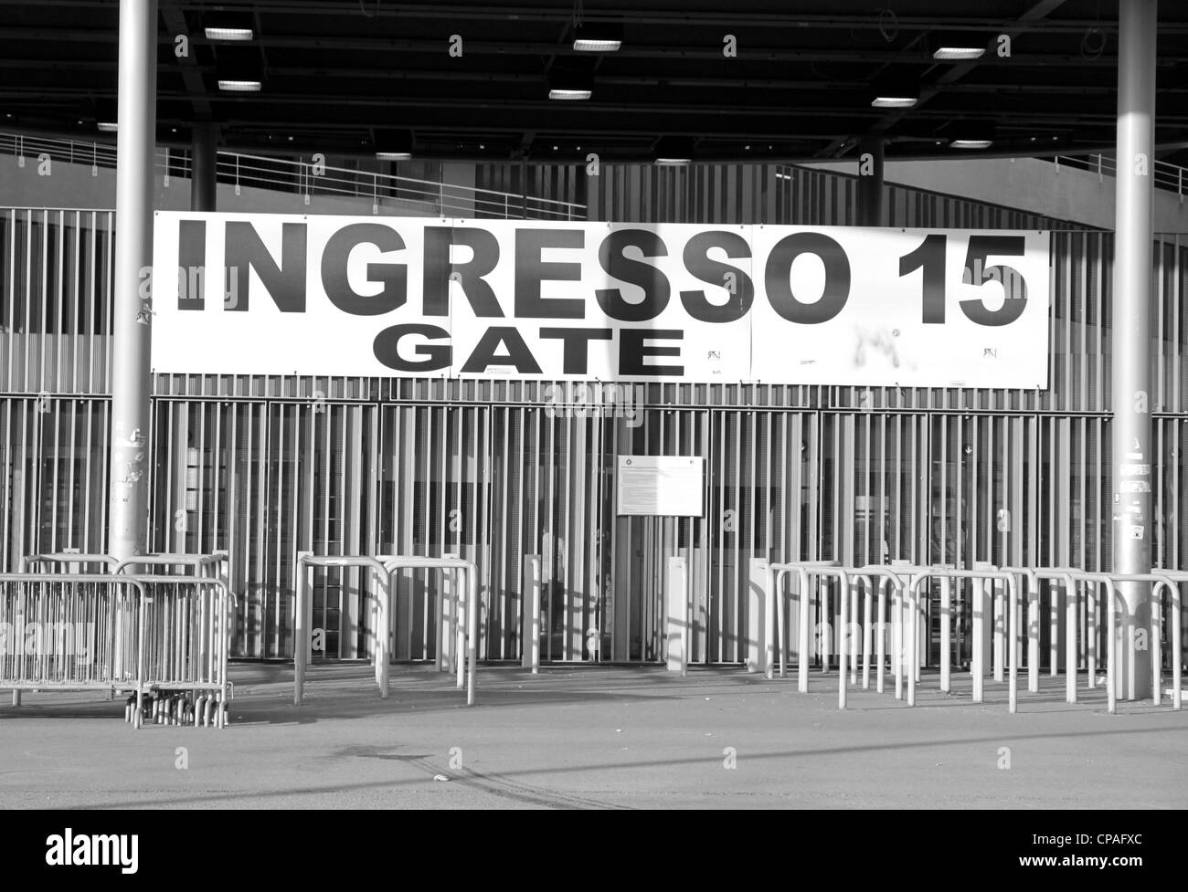 Stadium gate hi-res stock photography and images - Alamy