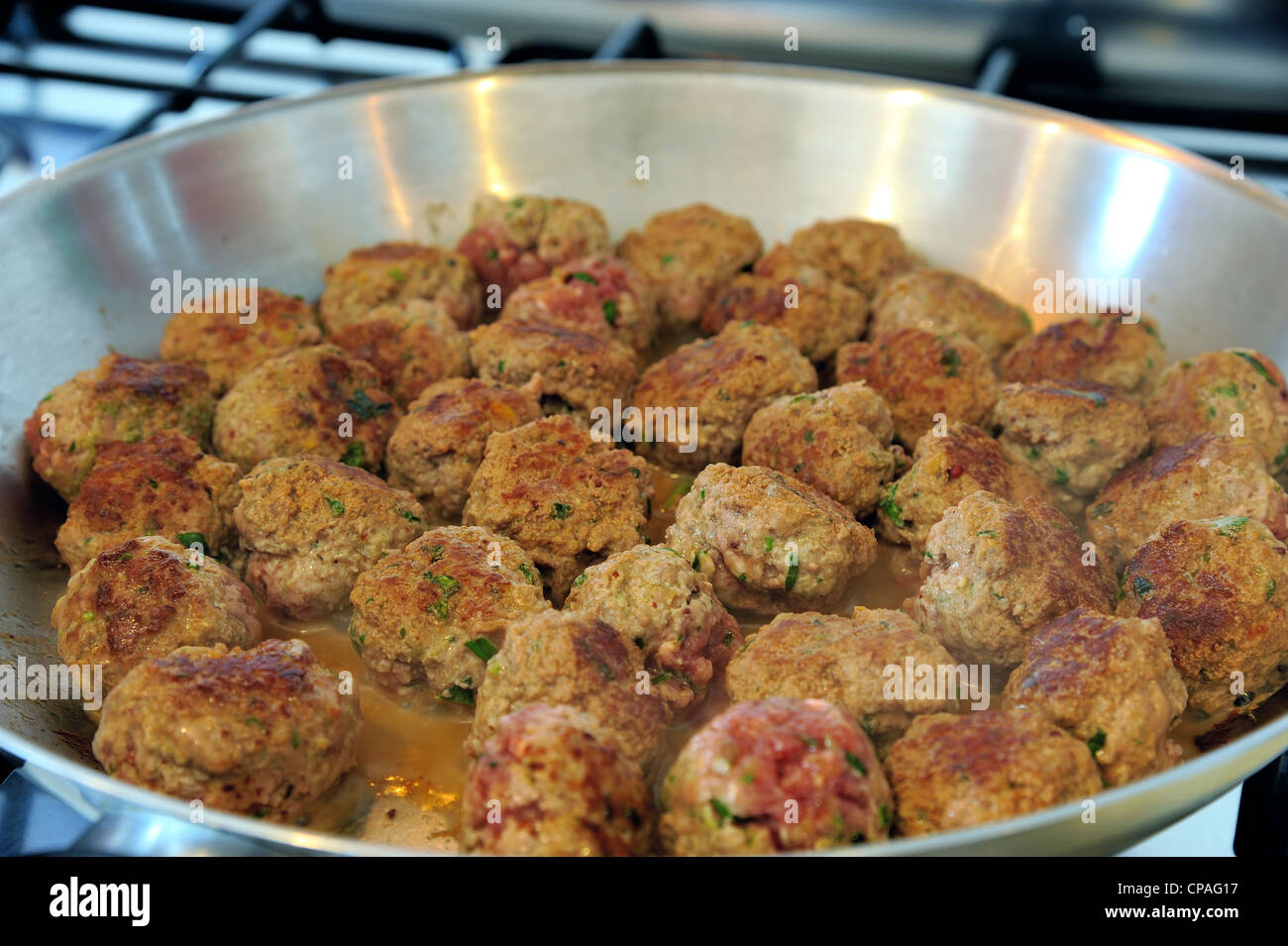 Meat balls with radish hi-res stock photography and images - Alamy