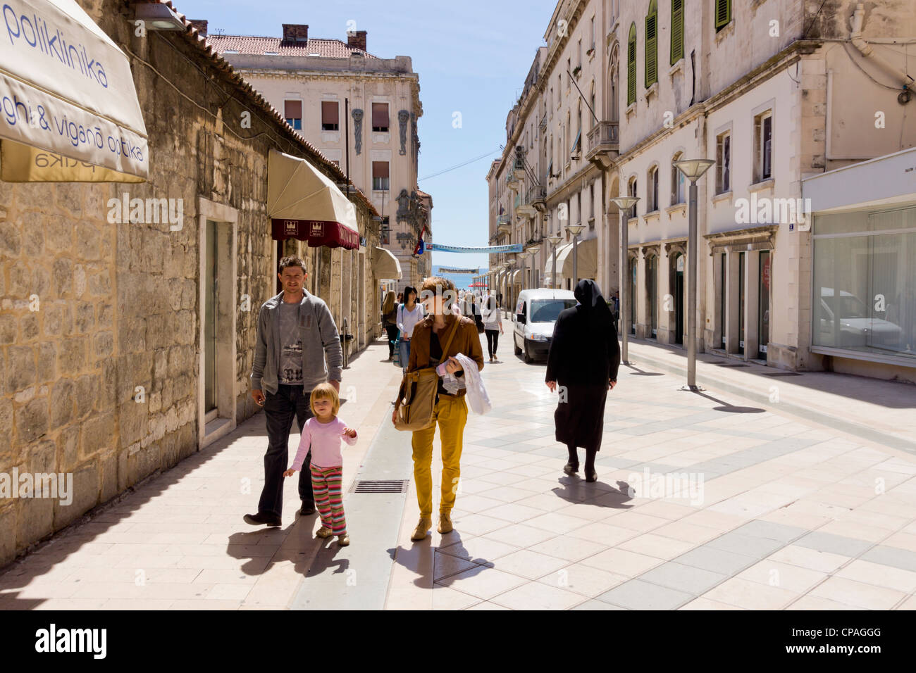 Marmontova pedestrian street hi-res stock photography and images - Alamy