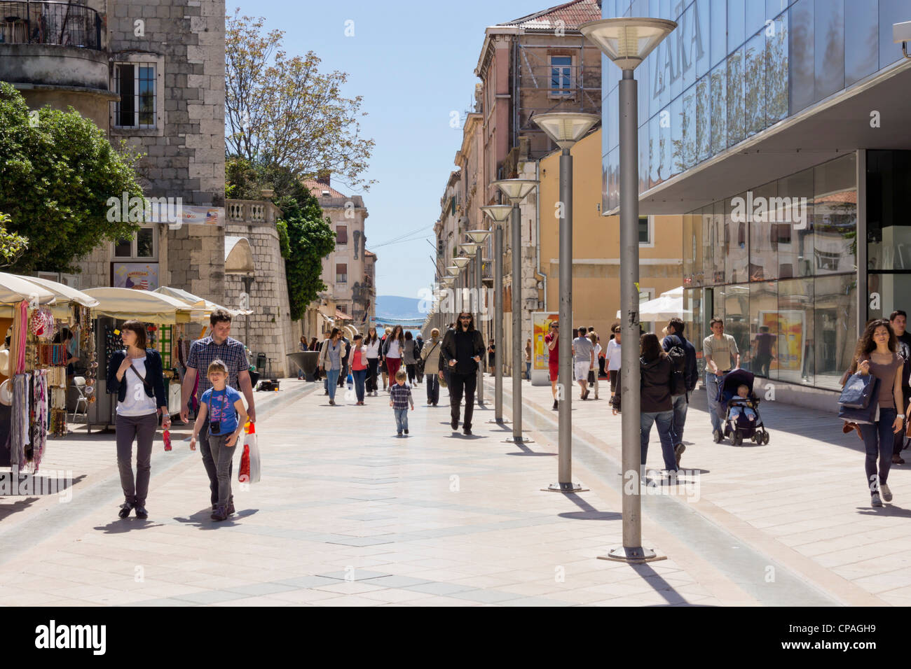 Marmontova Pedestrian Street High Resolution Stock Photography and ...