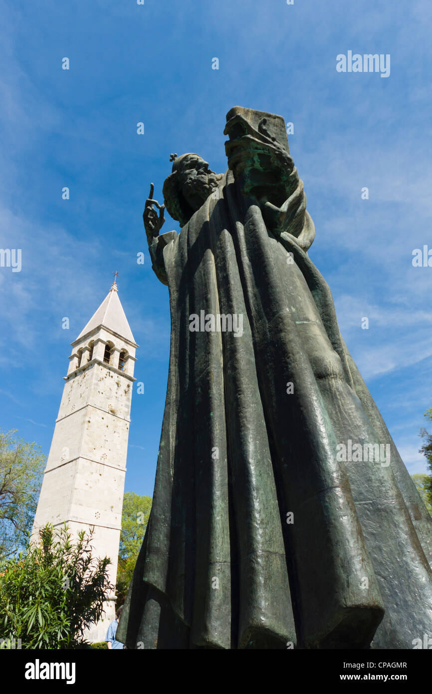 Split, Croatia - Gregory of Nin, statue of the cleric who fought for ...