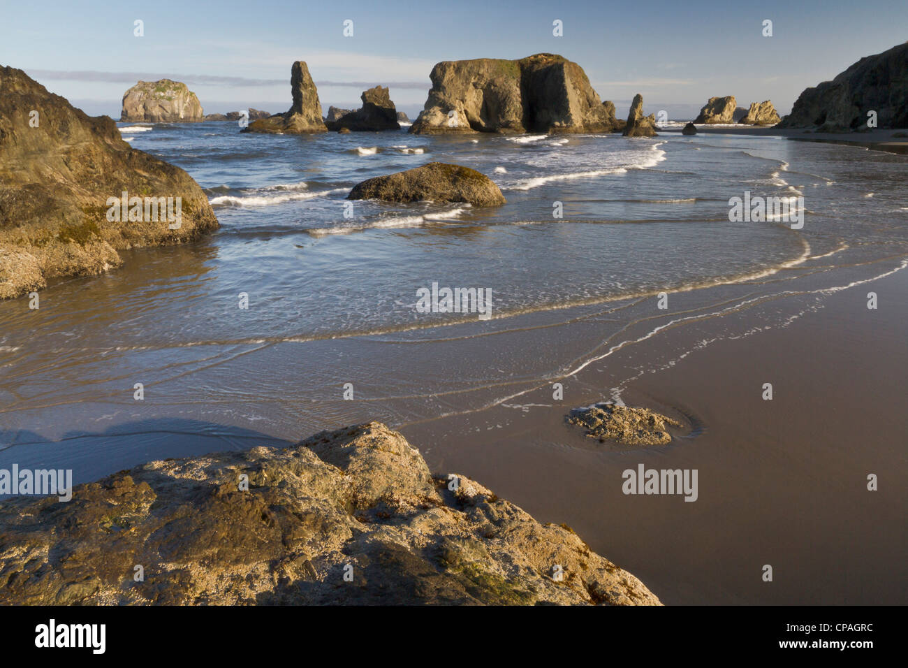 Coastal views, Bandon, Oregon Stock Photo - Alamy