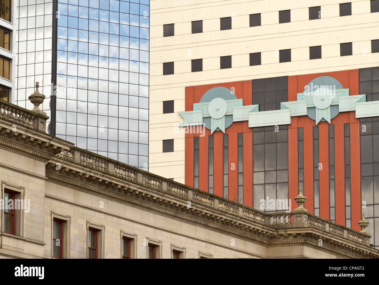 Architecture of Portland, Oregon Stock Photo - Alamy