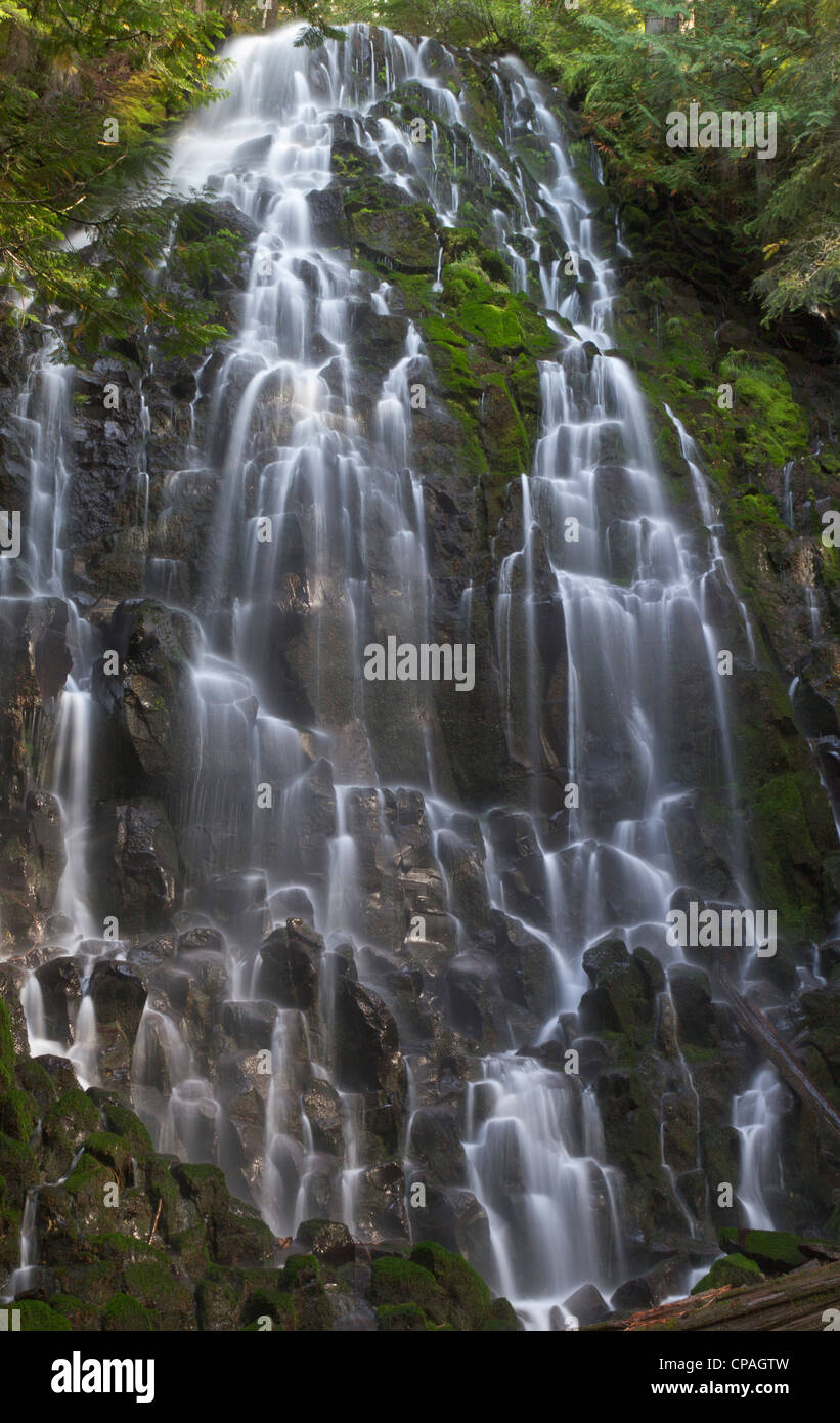 Ramona Falls in Clackamas county, Oregon Stock Photo - Alamy