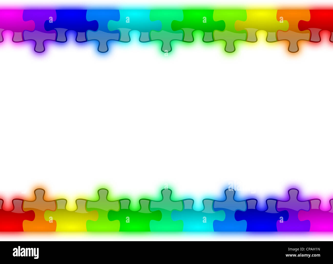 Color rainbow puzzle pieces background Stock Photo - Alamy