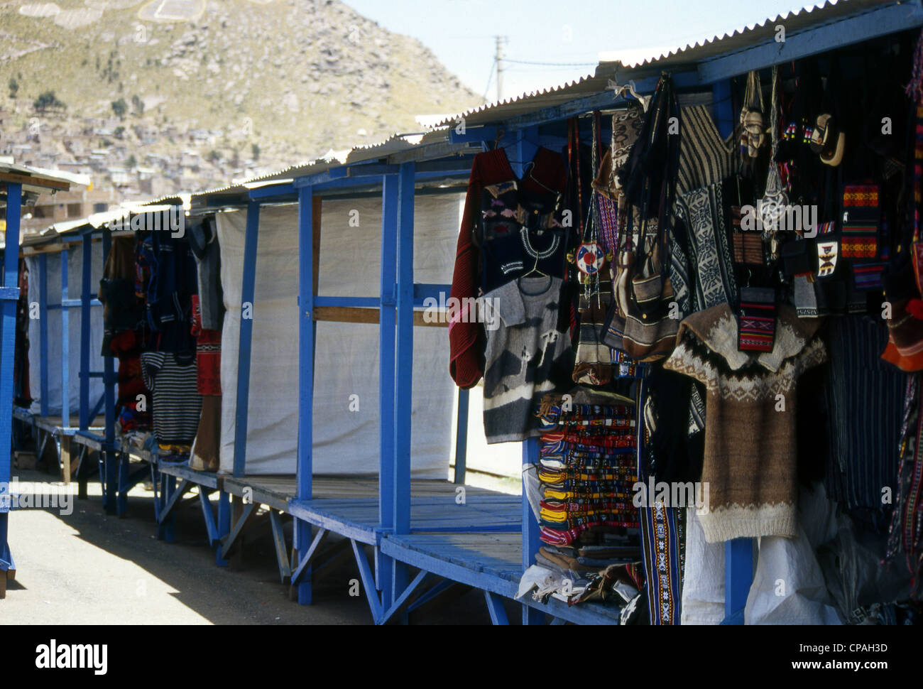 Peru, Puno, market Stock Photo - Alamy