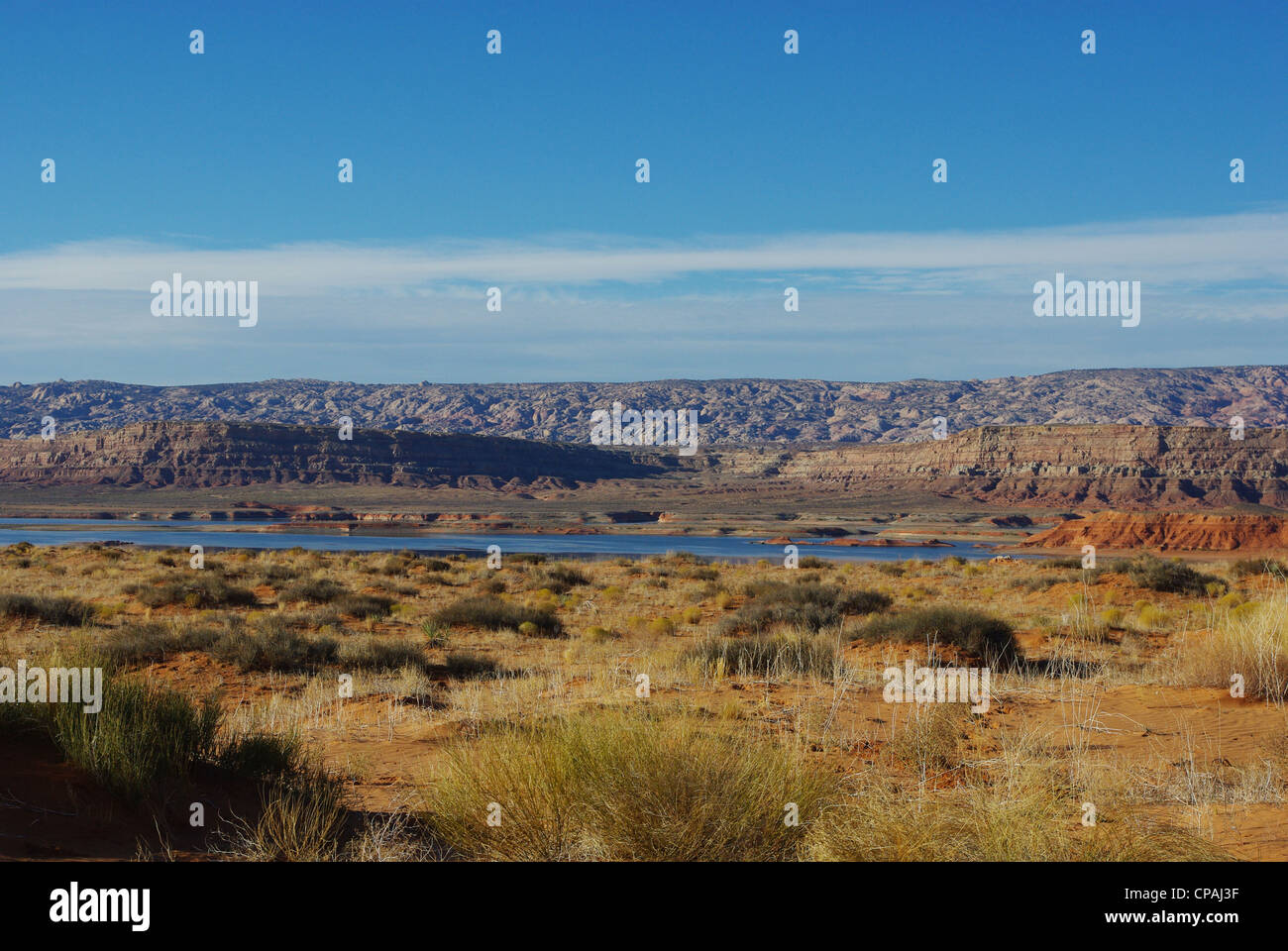 Secluded area of Lake Powell, Utah Stock Photo - Alamy