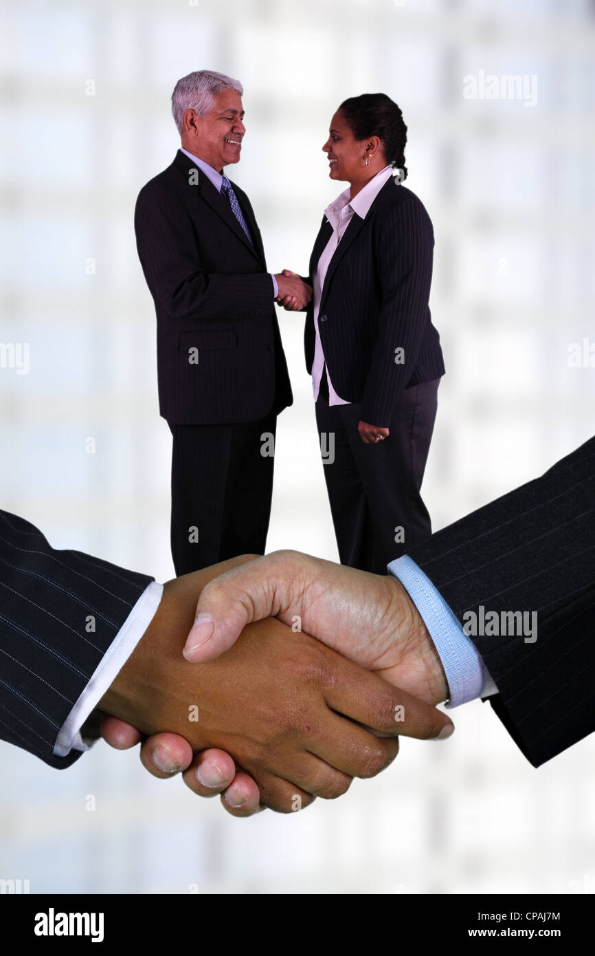 Handshake minority hi-res stock photography and images - Alamy