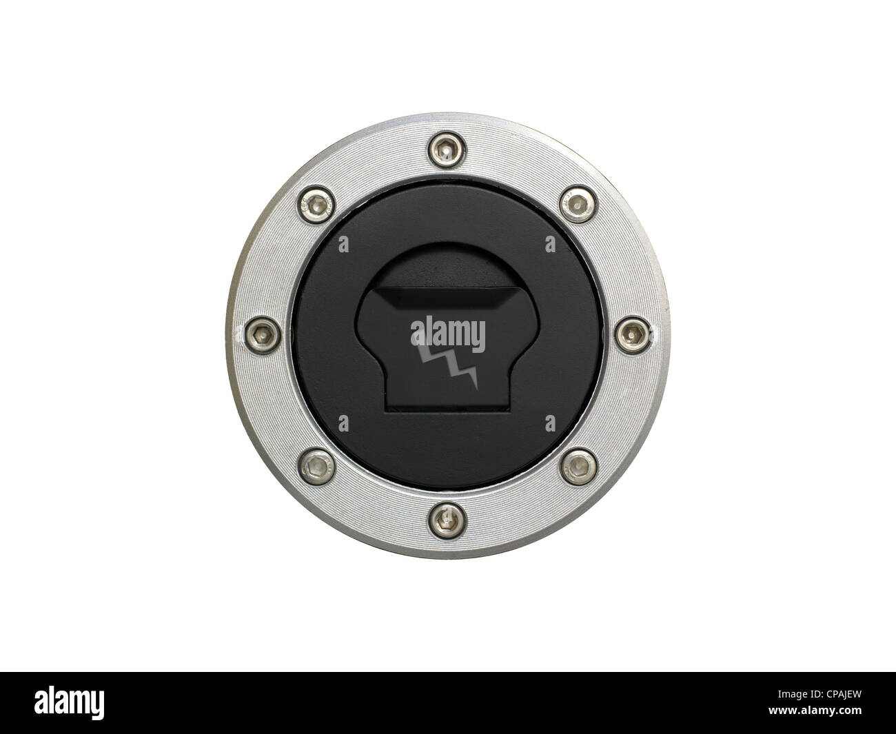 Motorbike fuel tank Cut Out Stock Images & Pictures - Alamy