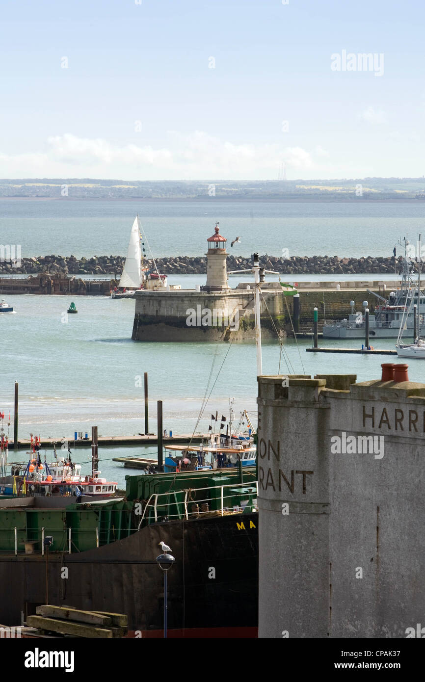 The Port of Ramsgate Royal Harbour kent south coast Stock Photo - Alamy