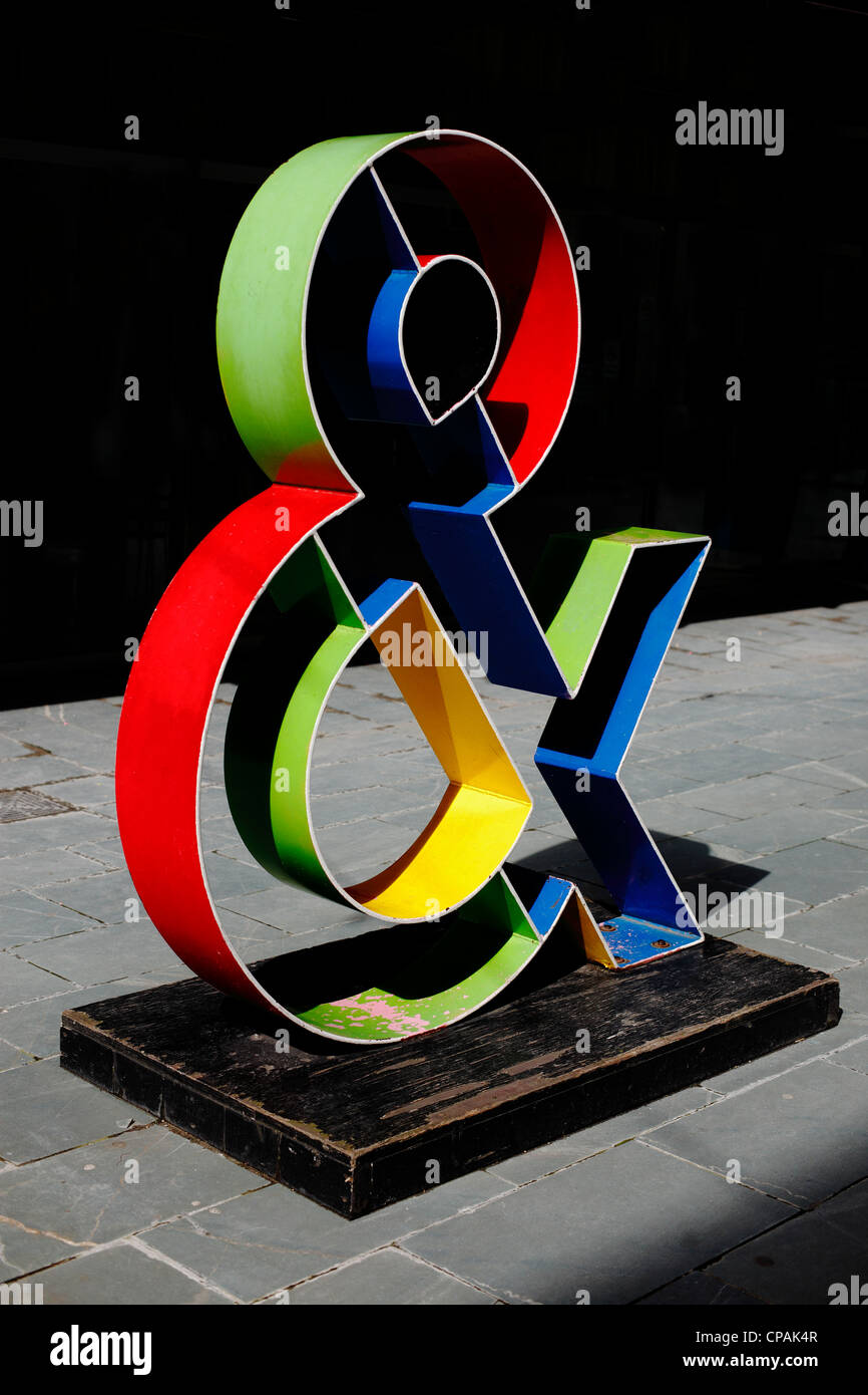 Ampersand Symbol Fire