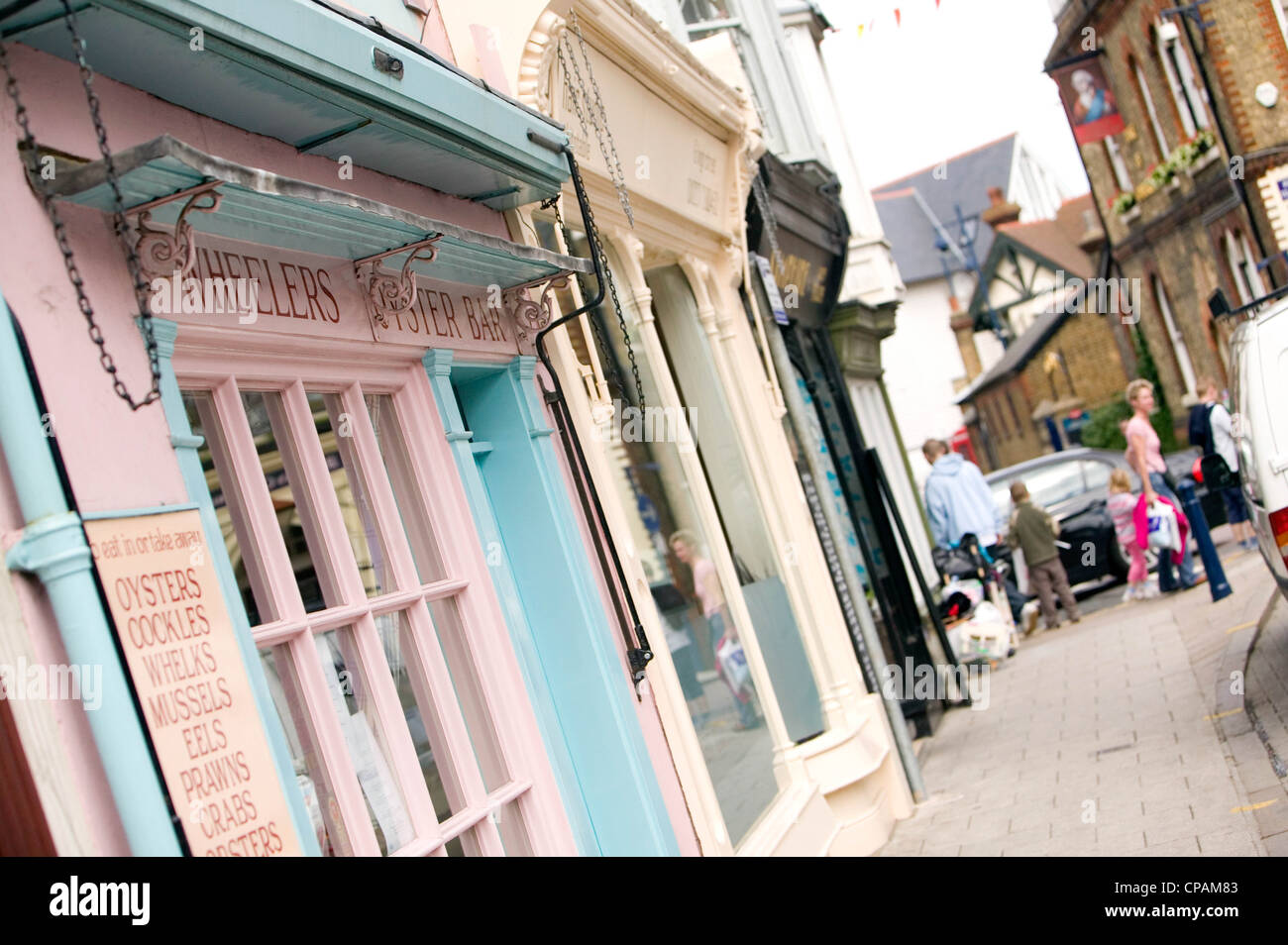 Wheelers Oyster Bar, Whitstable, Kent, England, UK Stock Photo - Alamy
