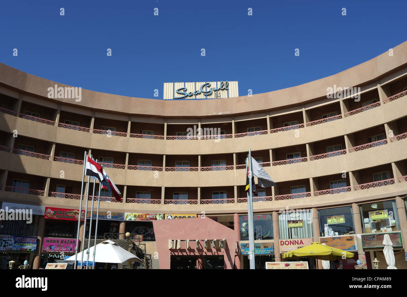Scenes of streets, houses, architecture, Hurghada, Egypt, Africa Stock ...