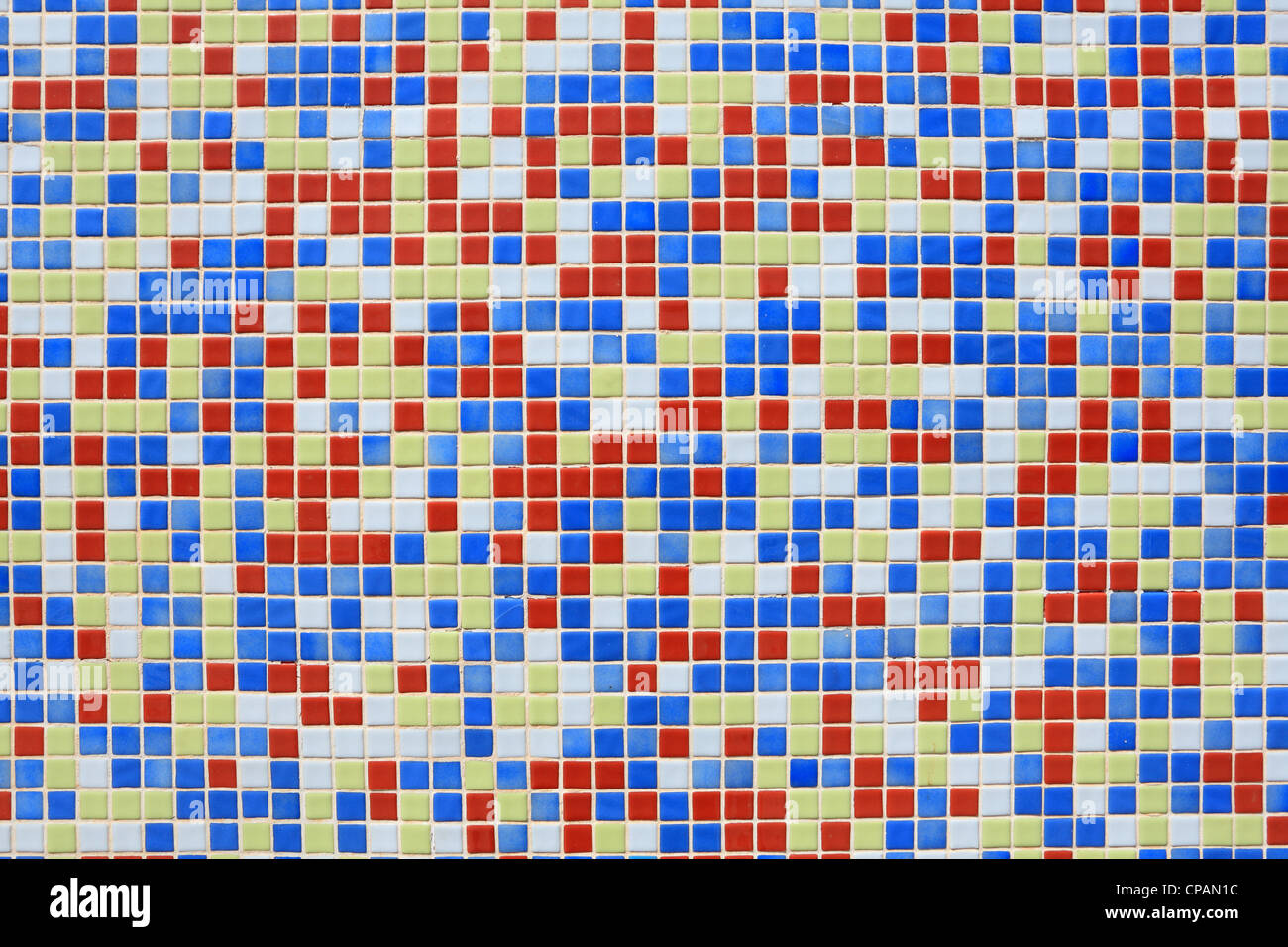 Traditional colorful mosaic in Spain Stock Photo - Alamy