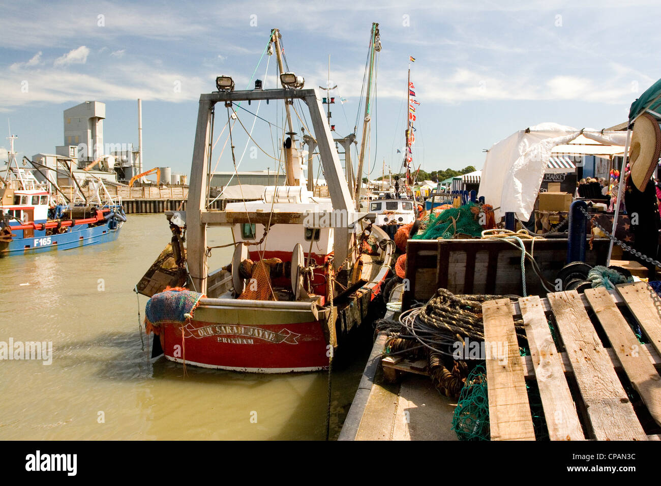 Sea food stall whitstable hi-res stock photography and images - Alamy