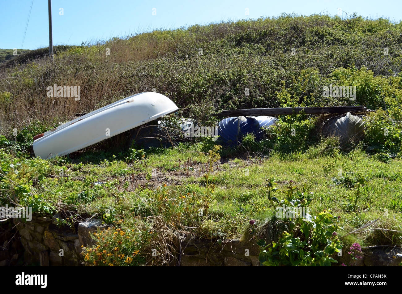 A Boat Graveyard Stock Photo - Alamy