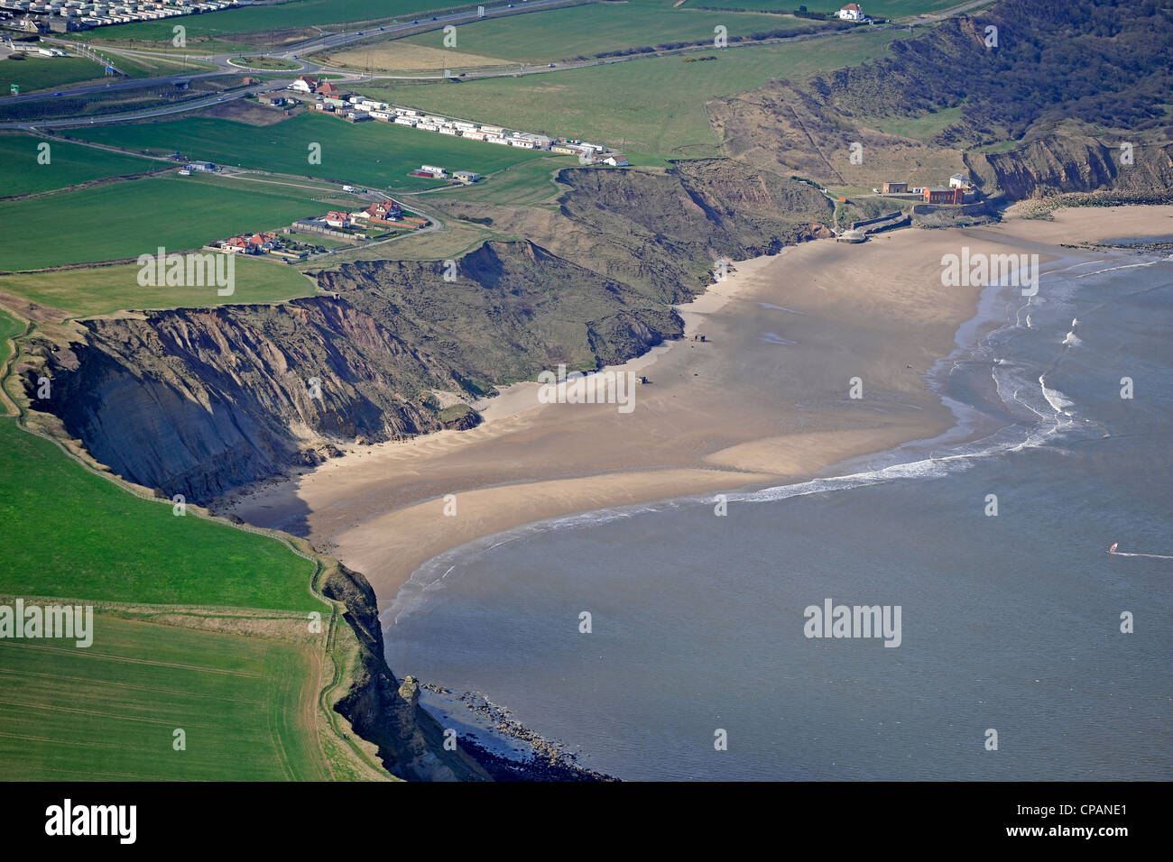 Aerial view sea cliffs hi-res stock photography and images - Alamy