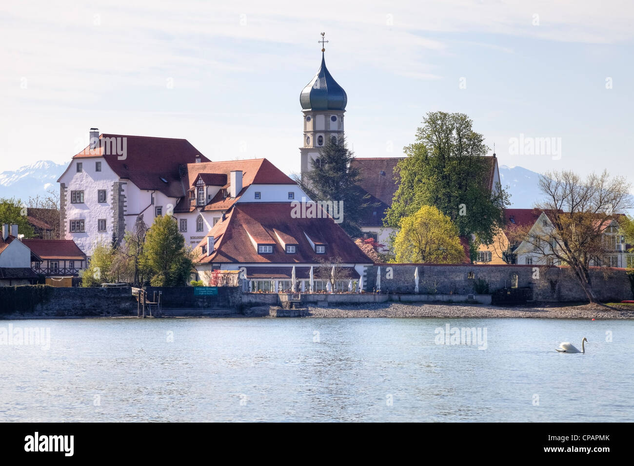 Wasserburg, Church of St. George, Bavaria, Germany Stock Photo - Alamy