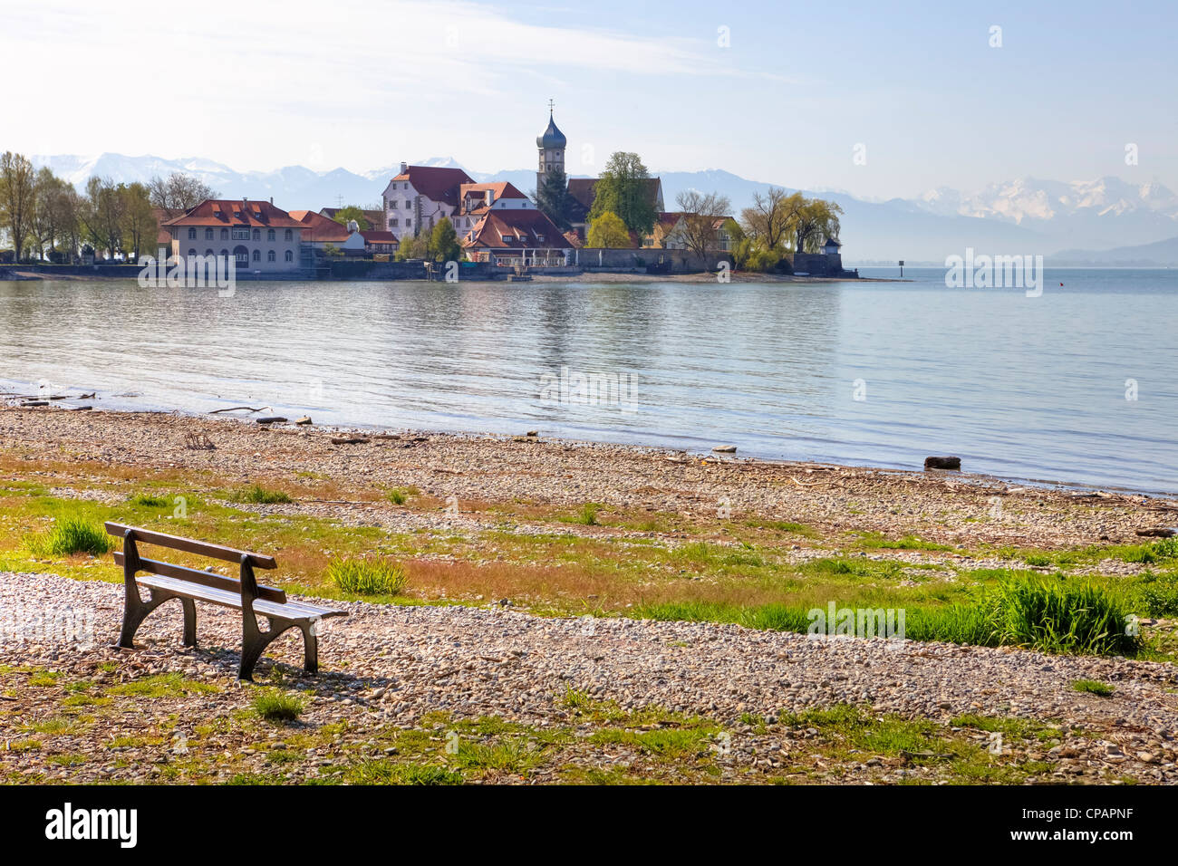 Wasserburg, Church of St. George, Bavaria, Germany Stock Photo - Alamy