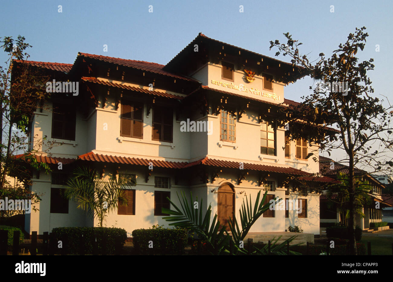 Laos, Vientiane, Embassy of Thailand Stock Photo - Alamy