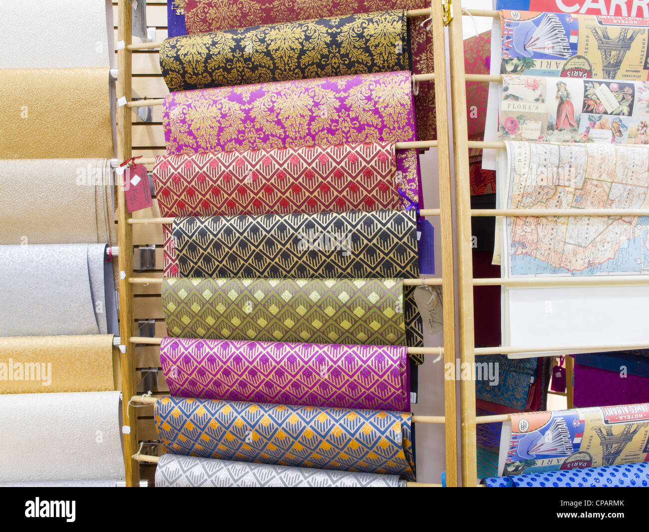 Paper Display, NYC Stock Photo - Alamy