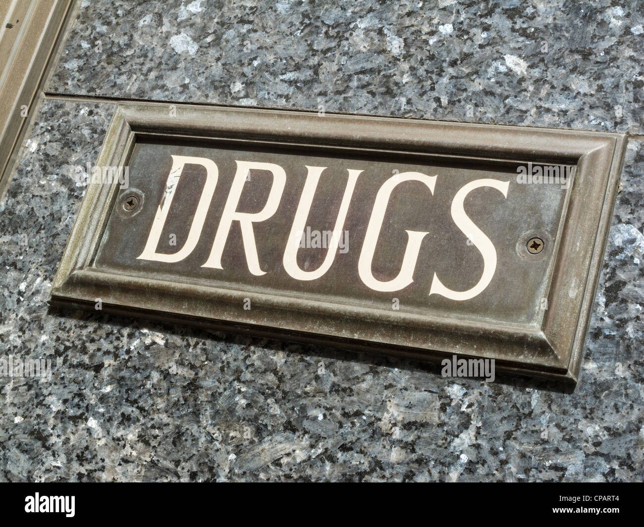 Generic Drugs Sign Stock Photo - Alamy