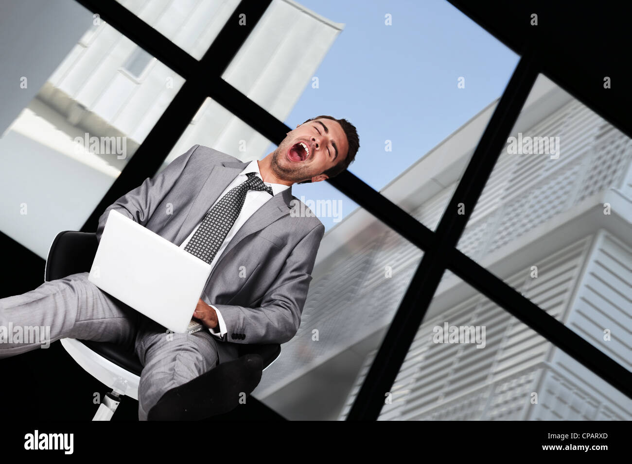 Laughing hysterically hi-res stock photography and images - Alamy