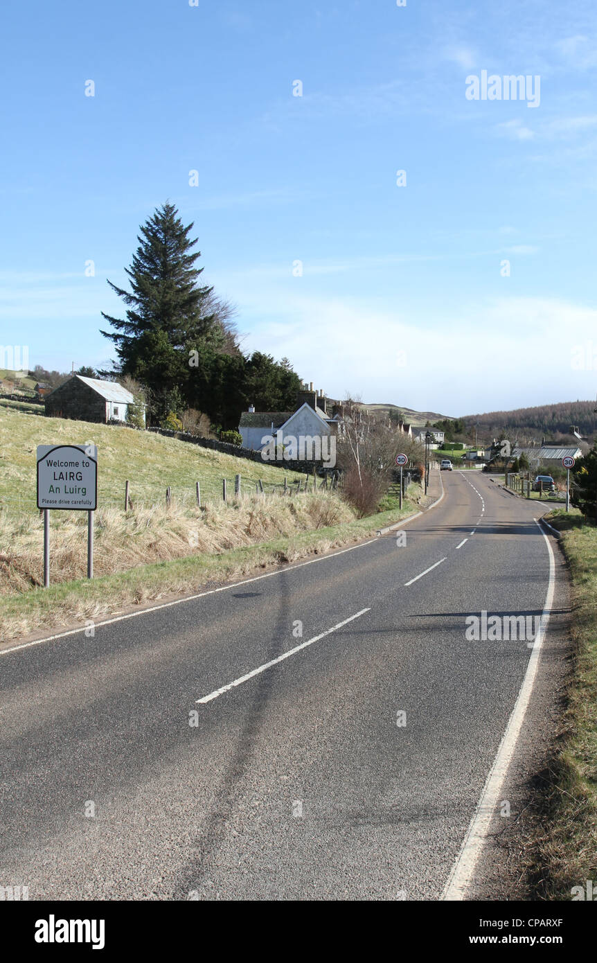 Village of lairg scotland hi-res stock photography and images - Alamy
