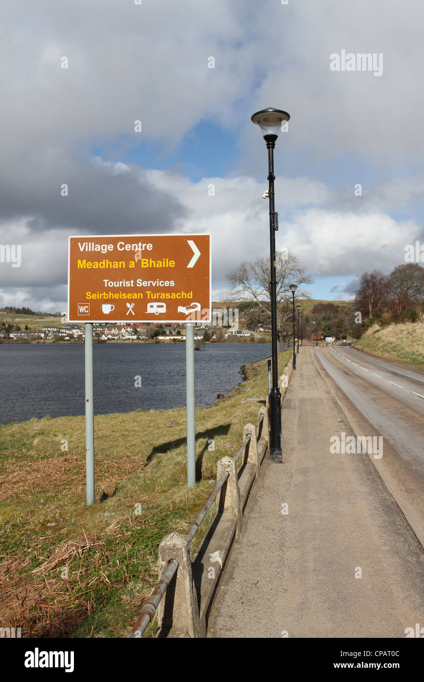 Scottish bilingual sign hi-res stock photography and images - Alamy