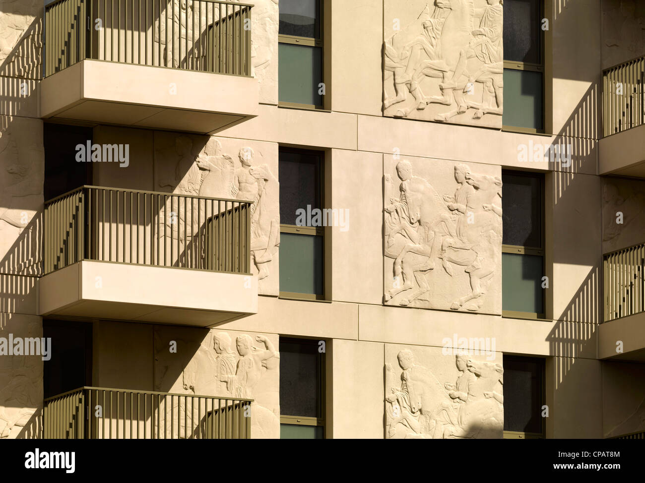 Olympic village athletes accommodation block hi-res stock photography ...