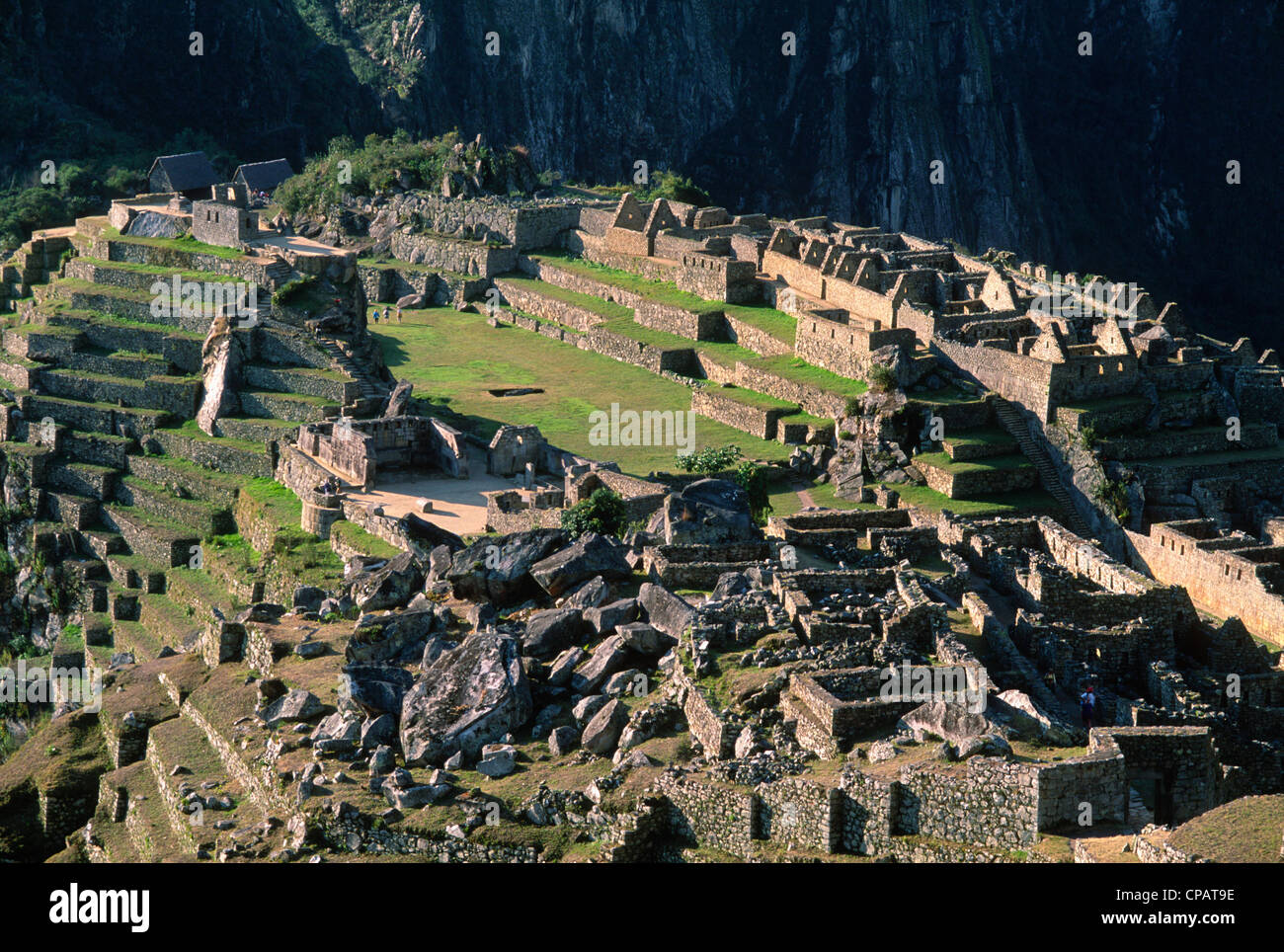 Peru, Machu Picchu, Inca ruins, mountain landscape Stock Photo - Alamy