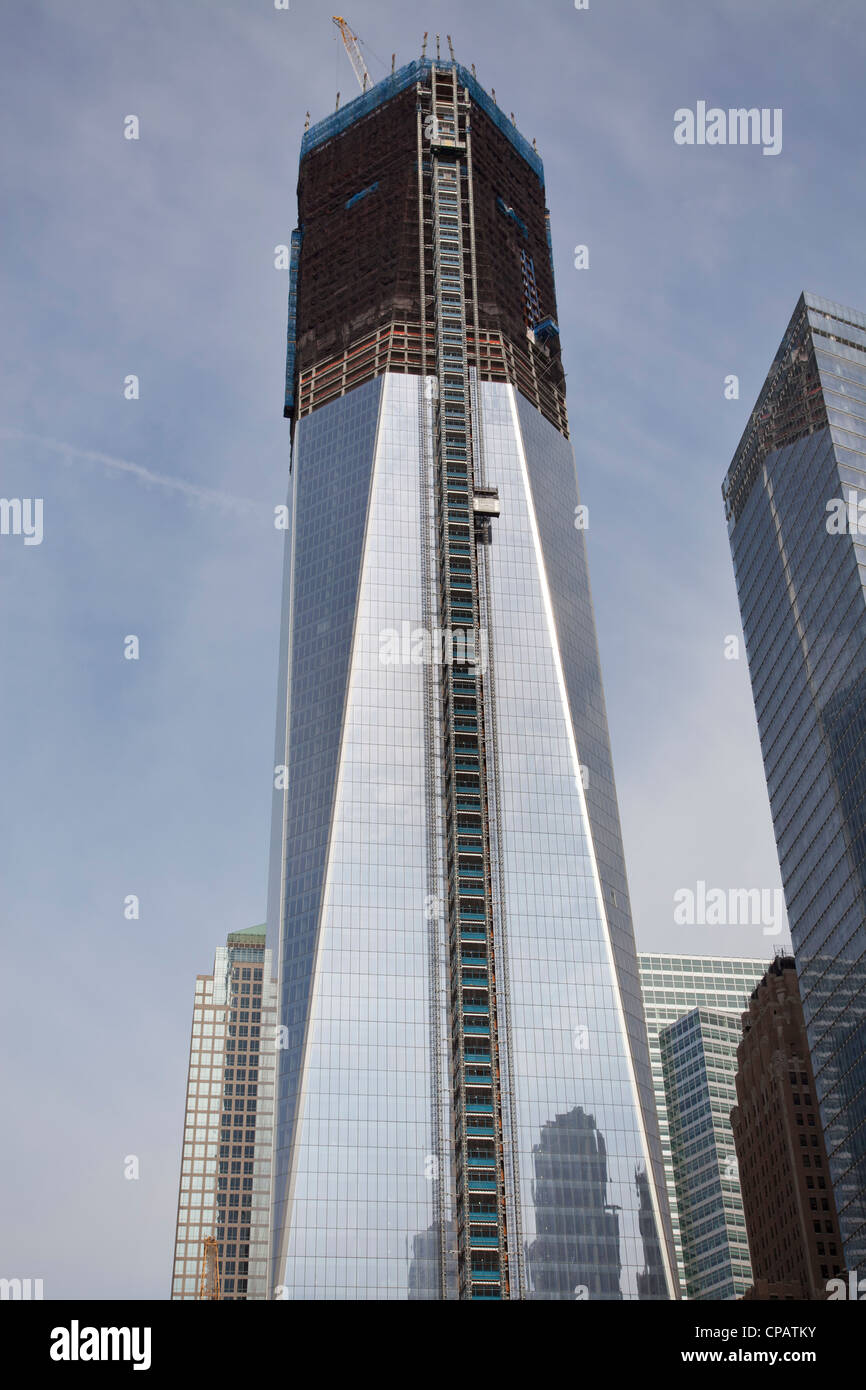 Construction of the Freedom Tower at the World Trade Center, Ground ...