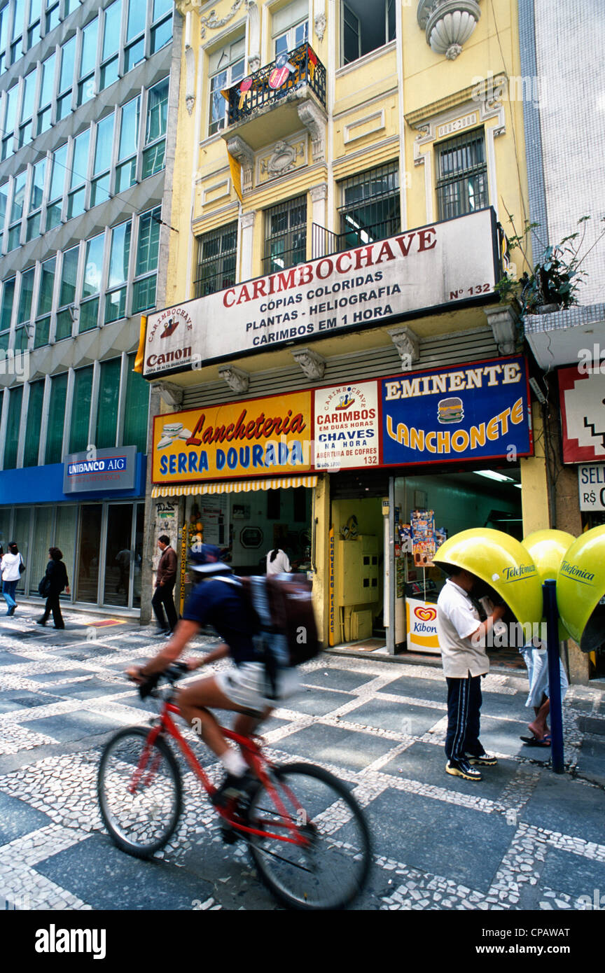 Brazil, Sao Paulo, street scene, shops, people Stock Photo - Alamy