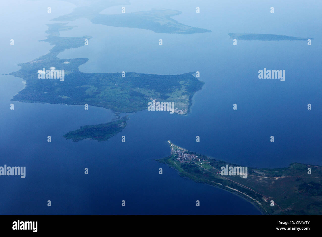 Lake victoria africa aerial hi-res stock photography and images - Alamy
