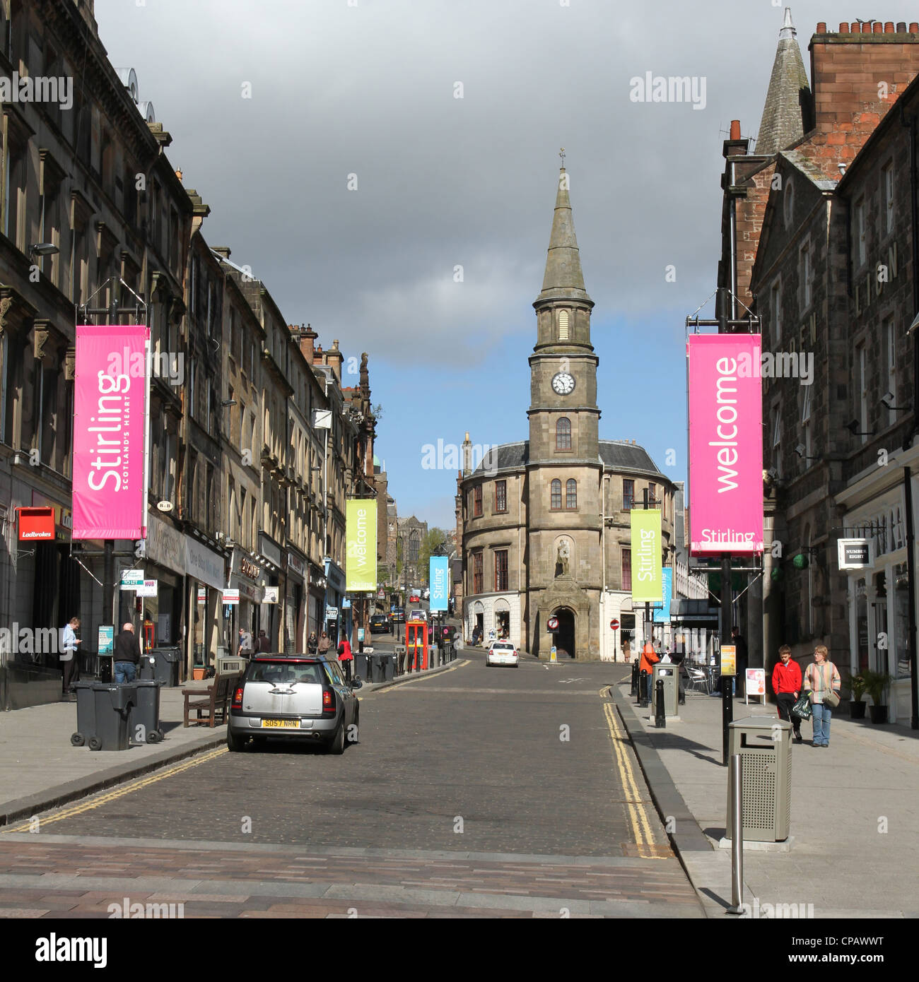 Stirling street hi-res stock photography and images - Alamy