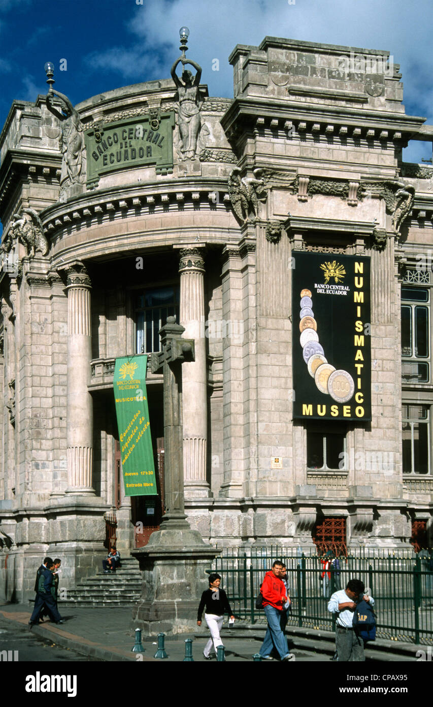 Ecuador, Quito, Central Bank Building, Numismatic Museum Stock Photo ...