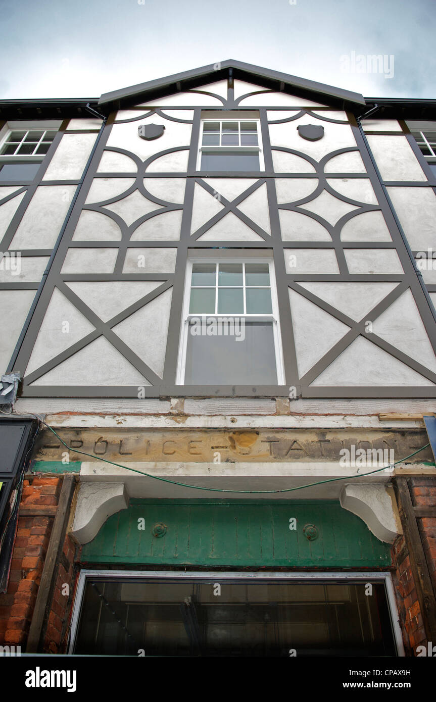 Old police station Stock Photo - Alamy