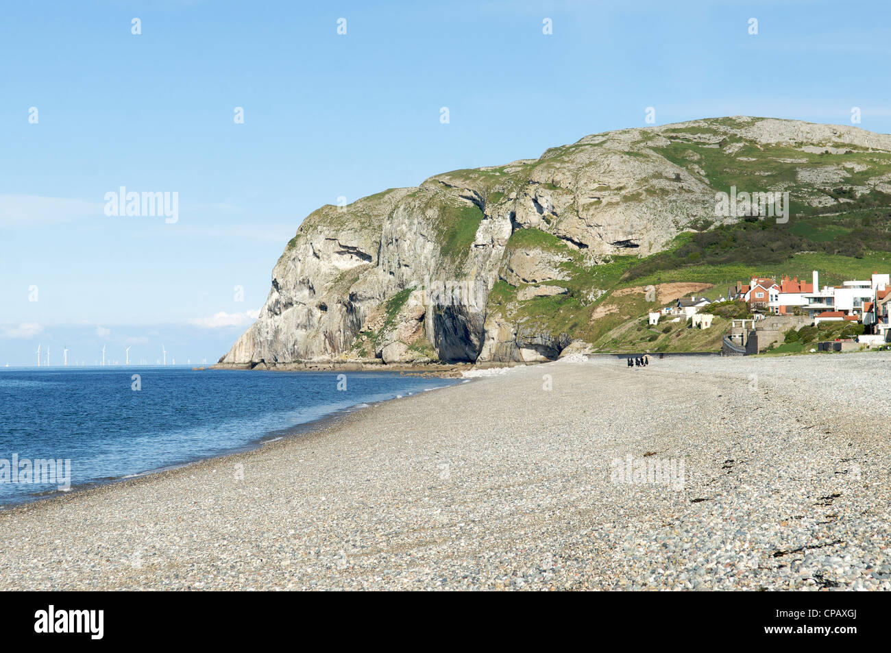 Pebbles sea seaside geology rocky coast coastline llandudno hi-res ...