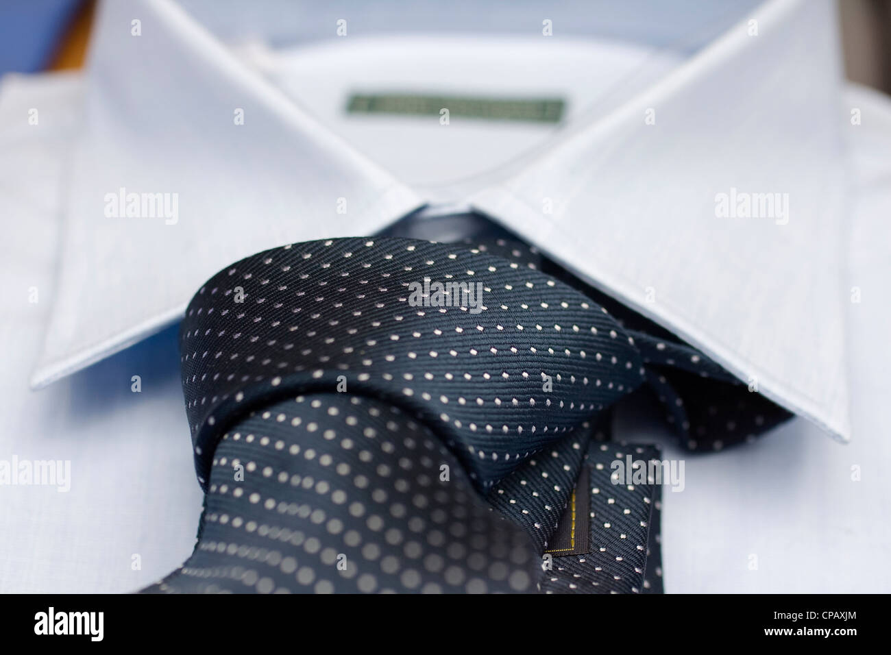 White necktie hi-res stock photography and images - Alamy