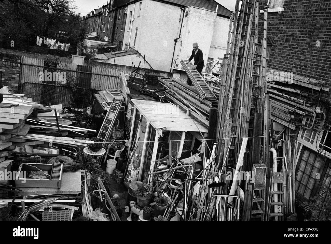 Hoarding clutter Black and White Stock Photos & Images - Alamy