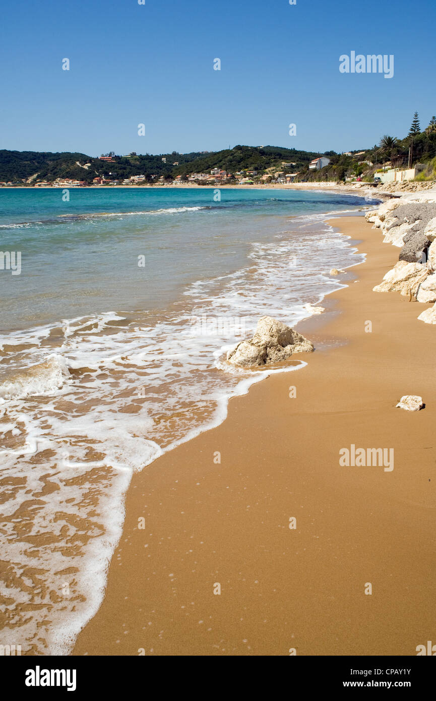 Agios georgios beach hi-res stock photography and images - Alamy